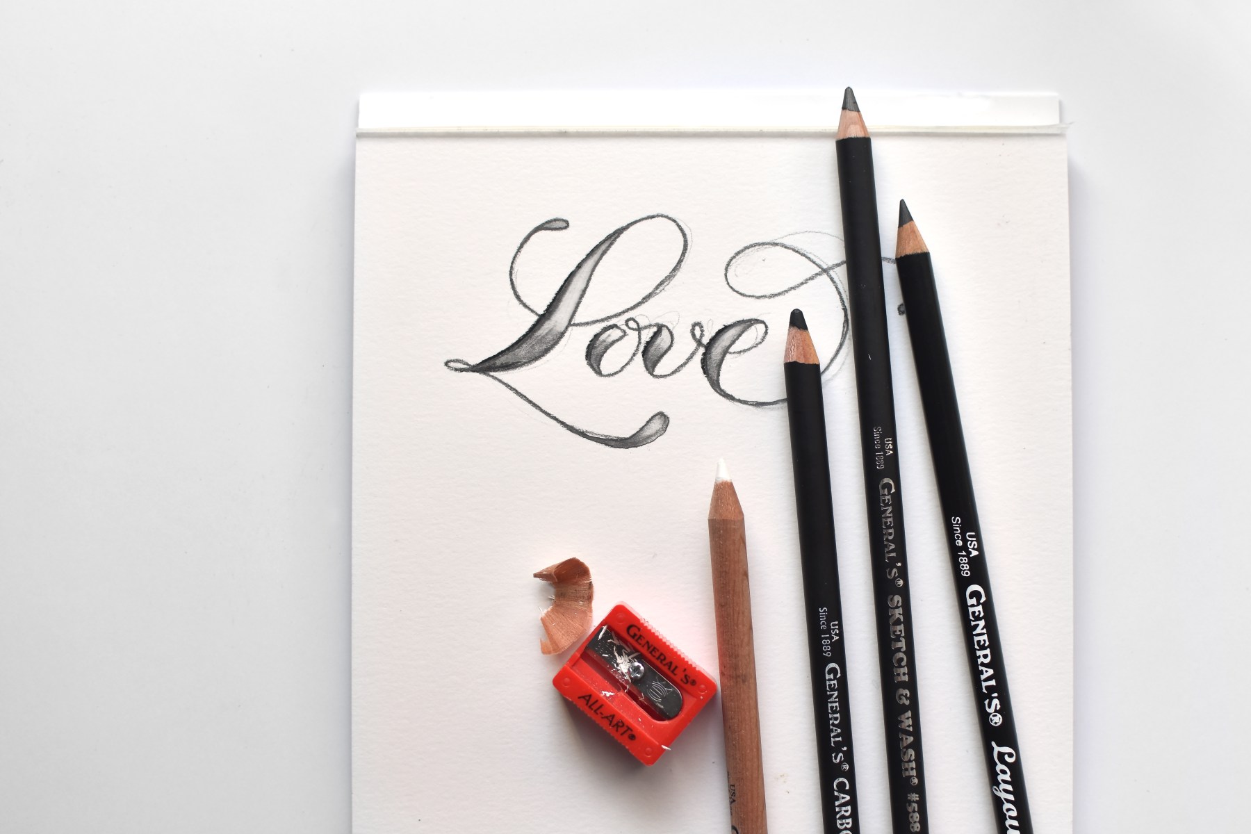 Hand Lettering Pencil Set, 14 pieces – General Pencil Company, Inc.