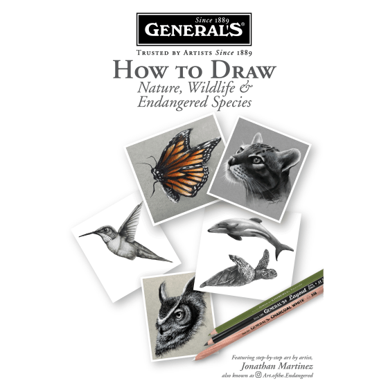 How to Draw Nature, Wildlife & Endangered Species Kit – General Pencil ...