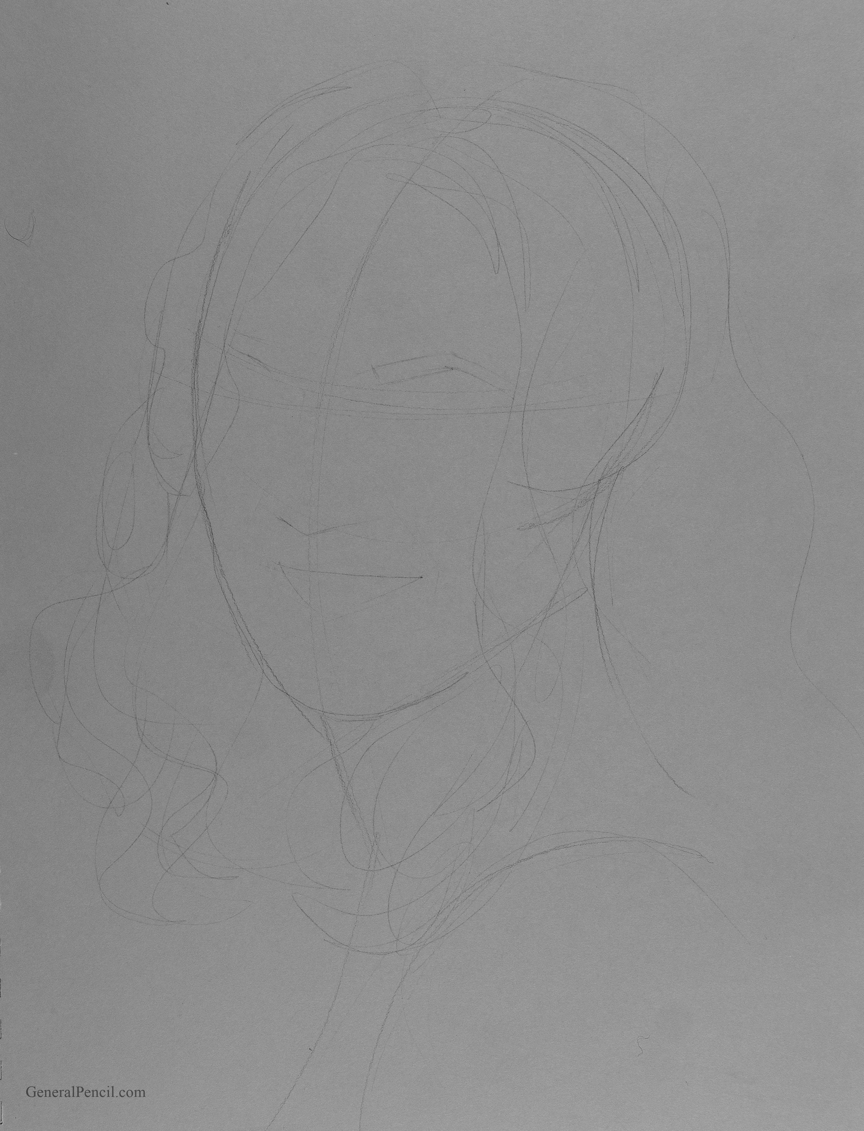 Step-by-Step Drawing Graphite Portrait Drawing Tutorial with Justin ...